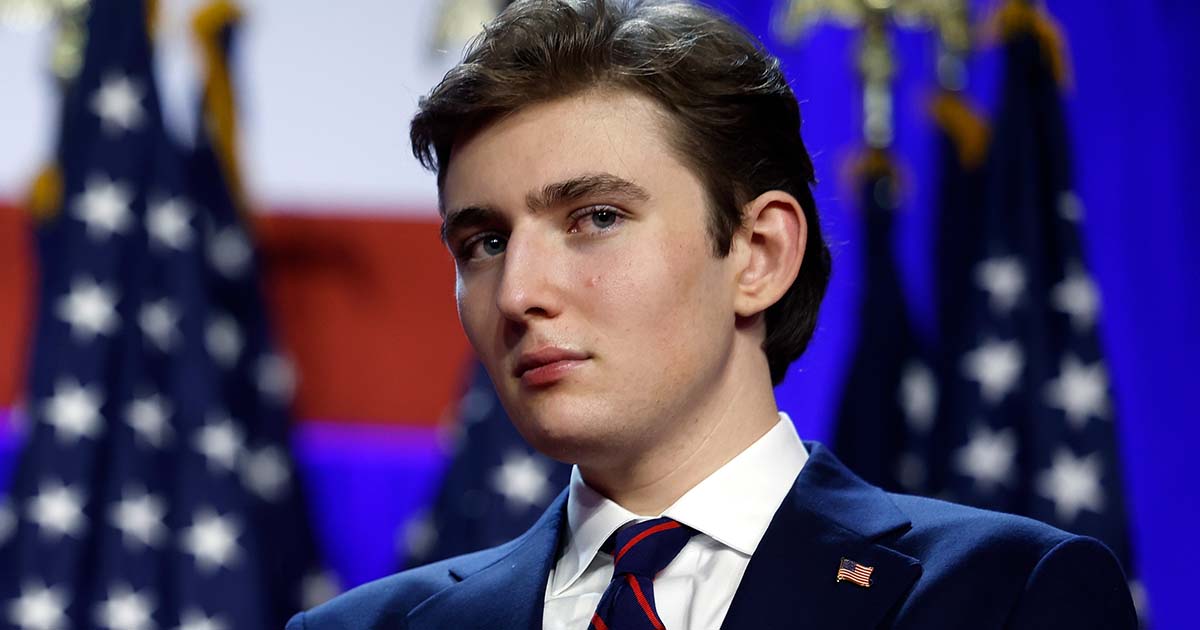 Fans afirman que Barron Trump es un futuro presidente