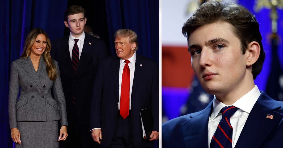 El papel de Barron Trump en la victoria electoral de su padre