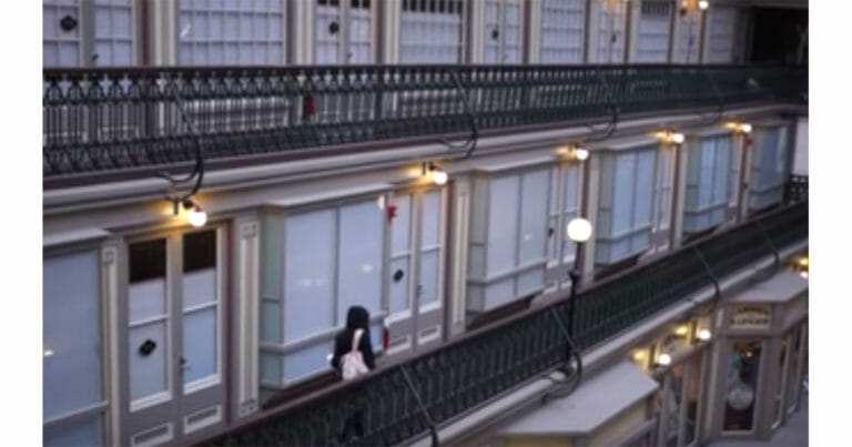 The Arcade shopping mall homes 48 people in micro-lofts