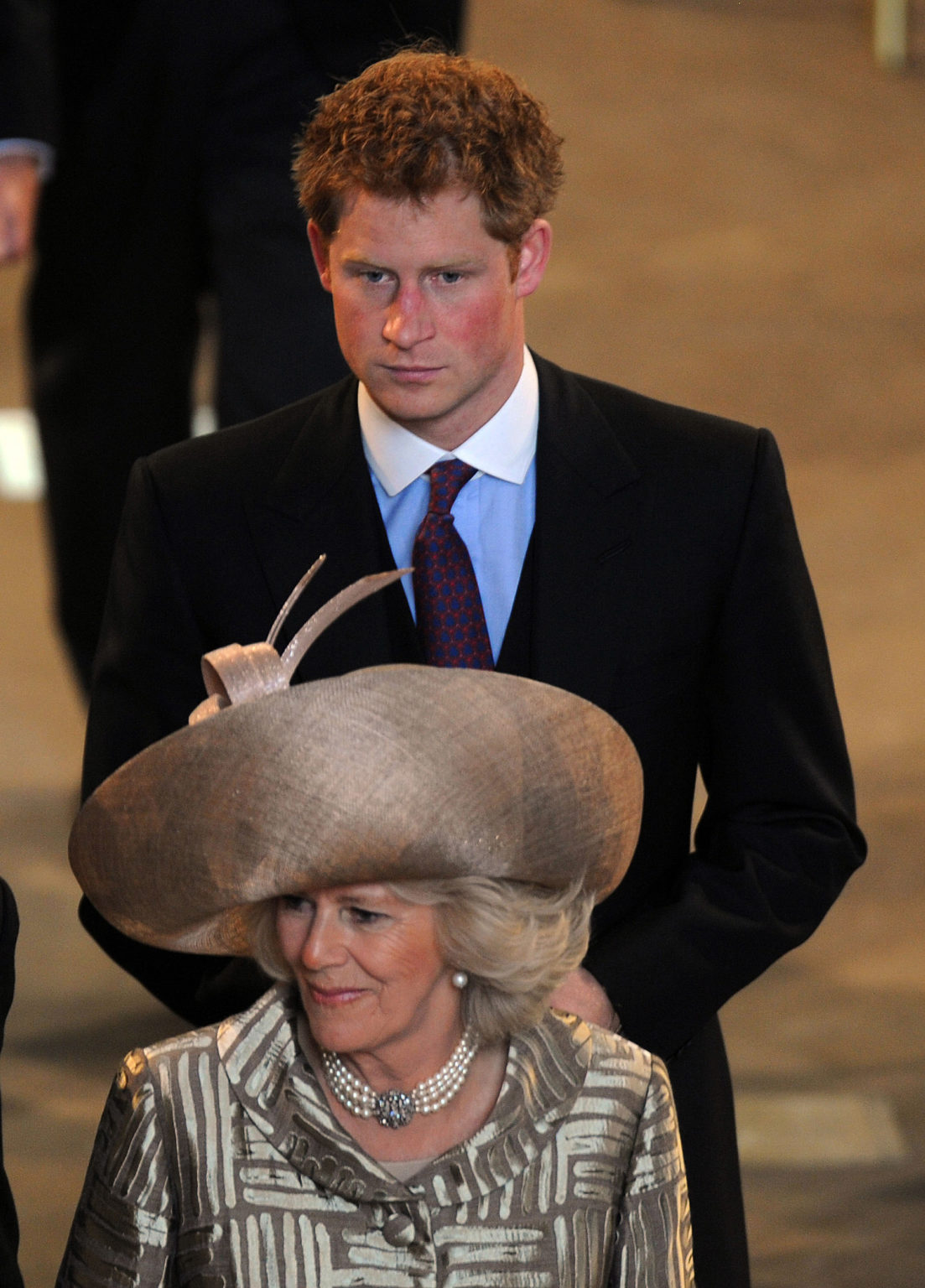 Harry gave Camilla 'long, cold glances' that she found unnerving ...