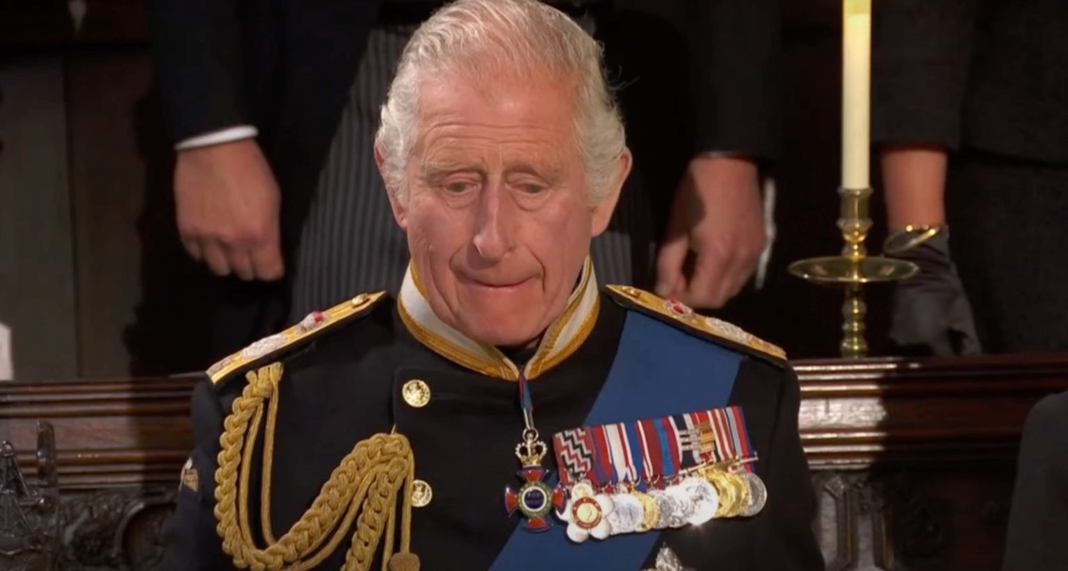 Meghan Markle criticized after crying at the Queen's funeral