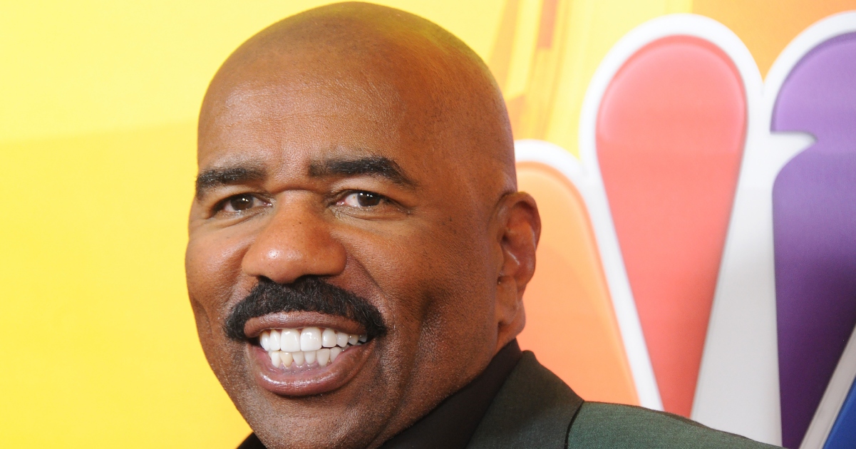 Steve Harvey welcomes 8th grandchild, fans call adorable baby a ...