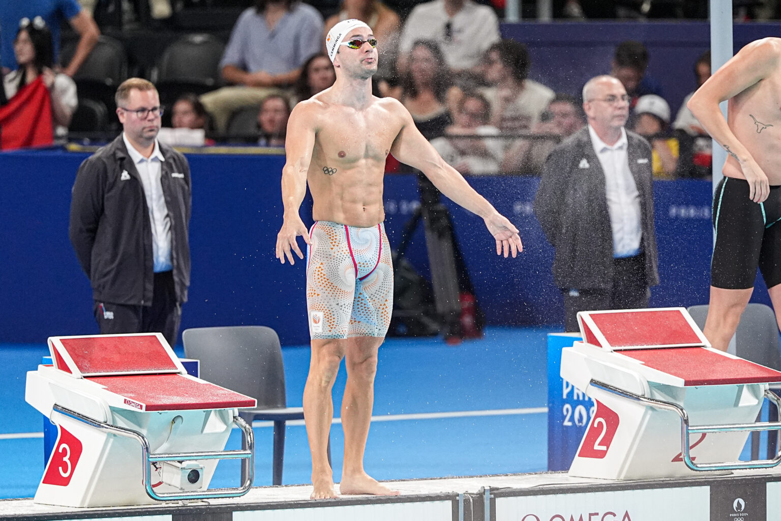 Dutch swimmer goes viral for very revealing trunks at Olympics