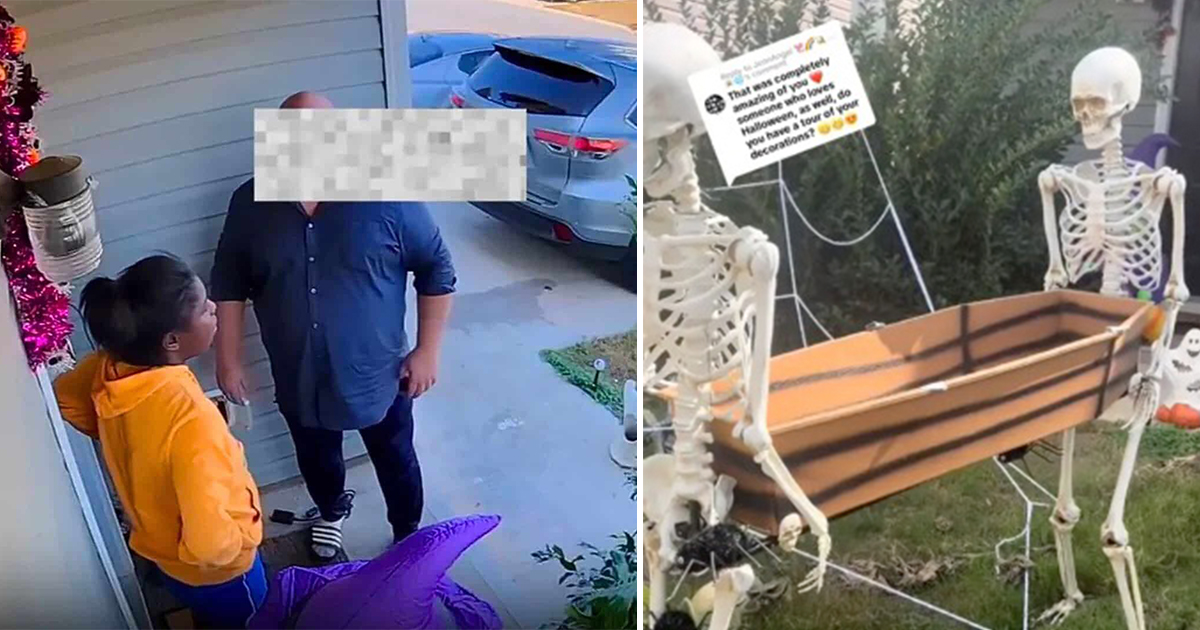 They call her Halloween decor morbid – woman's response goes viral