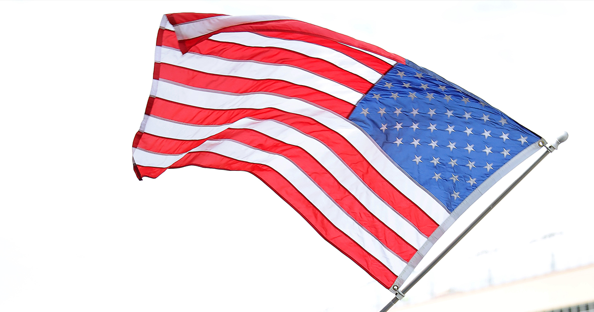 US flag hung upside down in Yosemite as sign of "distress"
