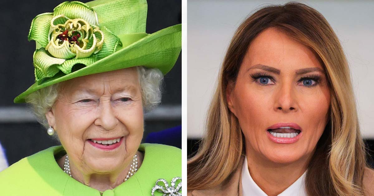 Queen Elizabeth 'mocked' Melania Trump with impersonation