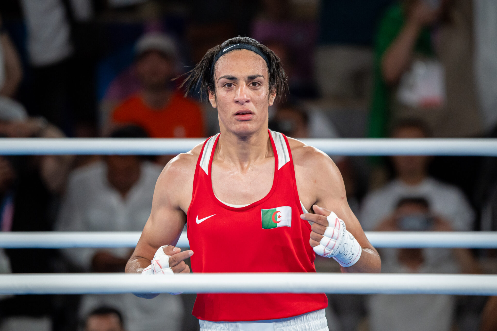 Controversial boxer Imane Khelif sends fierce warning to Donald Trump