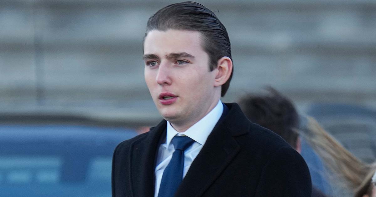 Woman branded "future Mrs Barron Trump speaks out