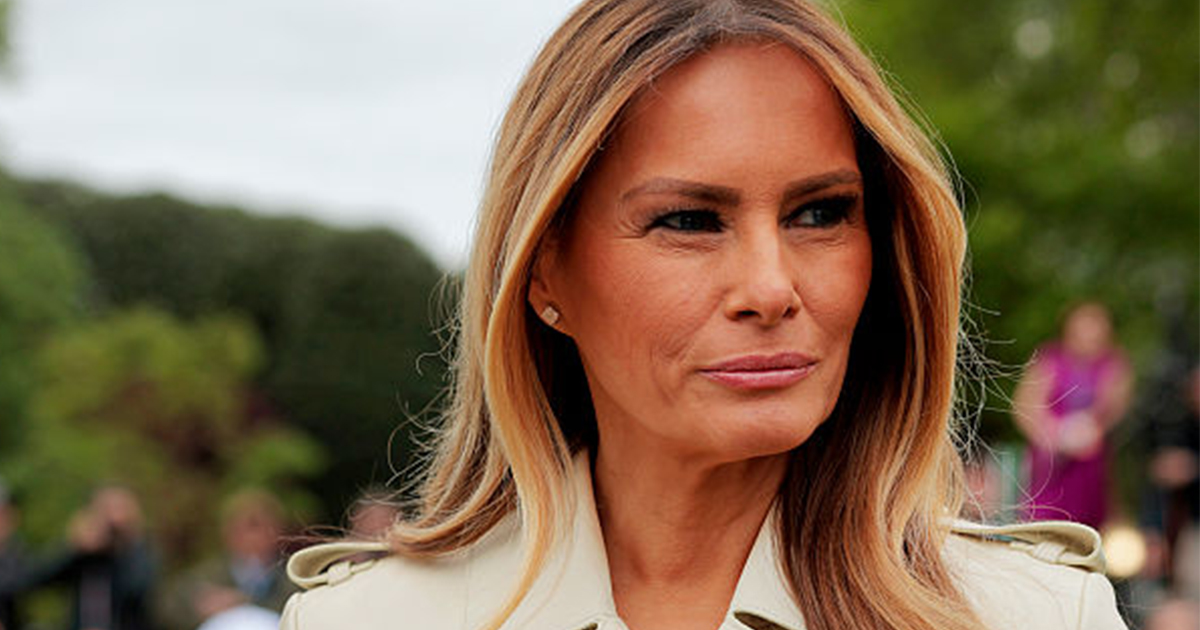 Melania Trump’s Easter appearance: Her outfit got everyone talking