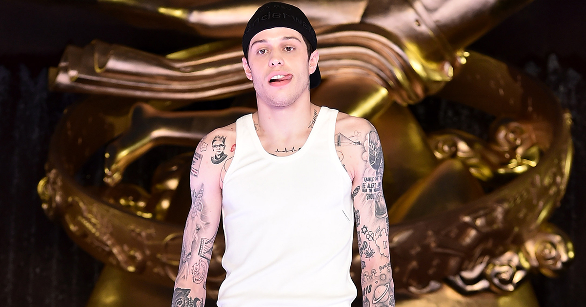 Pete Davidson reveals why he's burning off 200+ tattoos