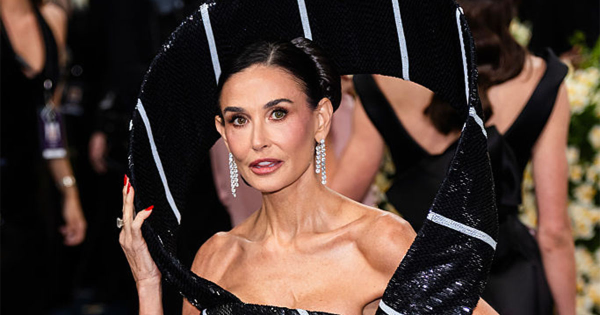 Demi Moore's 2025 Met Gala look had a hidden message