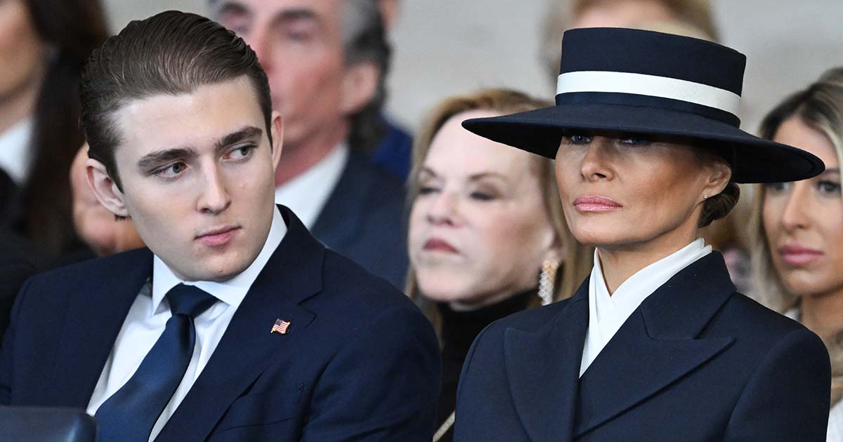 Barron Trump is Melania's 'wingman' in public, says expert