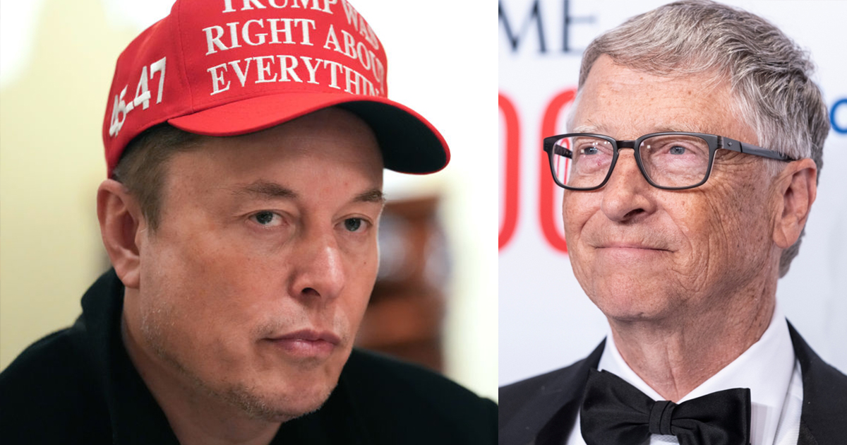 Elon Musk's brutal response to Bill Gates after he claimed he was ...