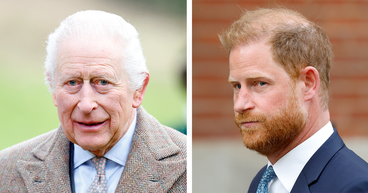King Charles makes brutal 1-word dig at Prince Harry