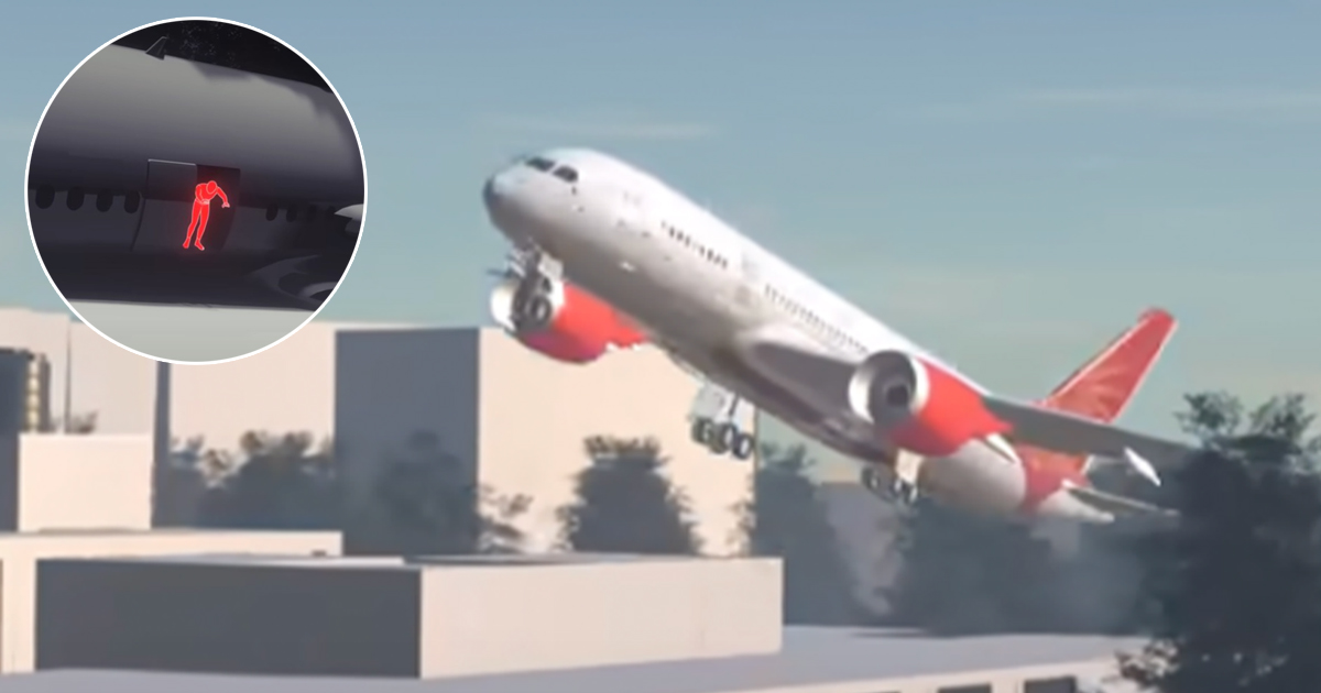 Simulation of Air India flight crash shows exactly how one person ...