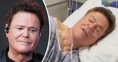 Donny Osmond posts a touching update while hospitalized, causing worry ...