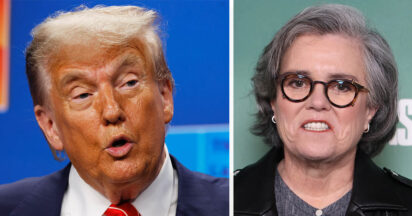 Rosie O'Donnell says Donald Trump is a "danger to the world"