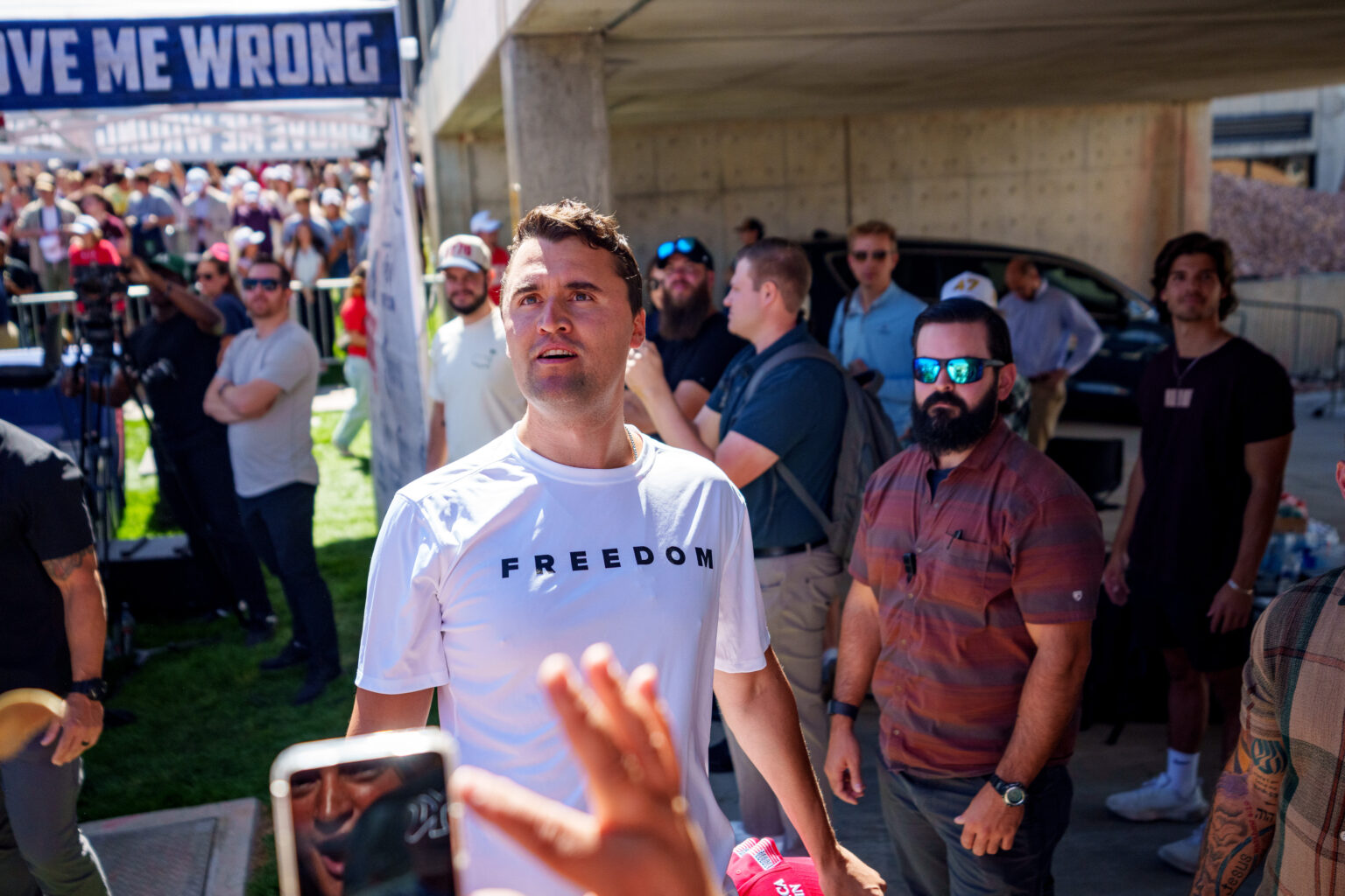 Witnesses at event where Charlie Kirk was shot confirm tragic detail ...