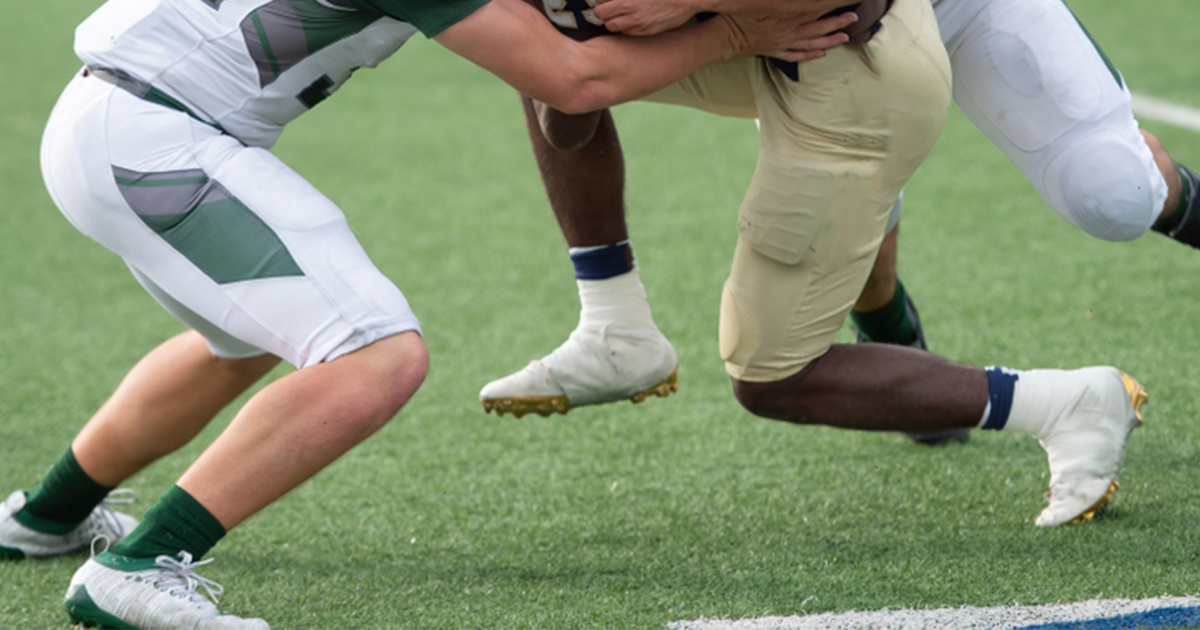 Teen footballer’s spine fractured after brutal pancake tackle caught on ...