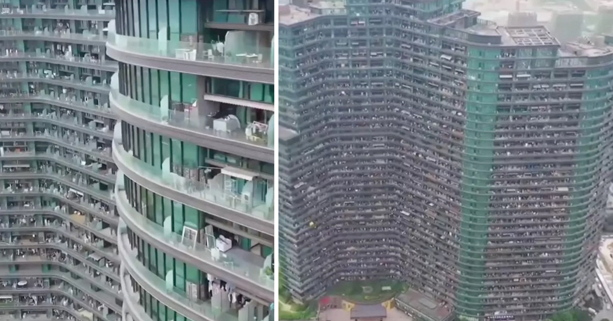 A look inside China’s “dystopian” apartment block housing 20,000 people