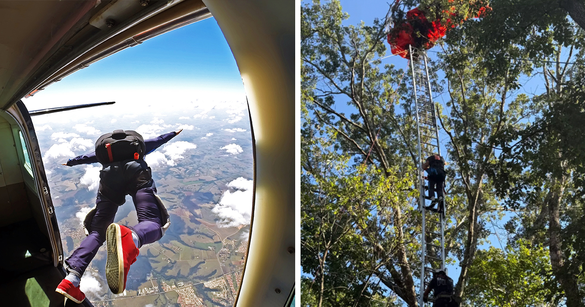 Skydiving instructor dies after falling out of plane without parachute