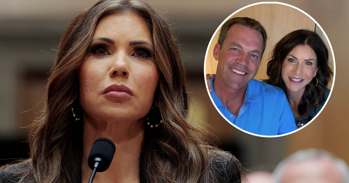 Why Kristi Noem refuses to post photos of husband on social media