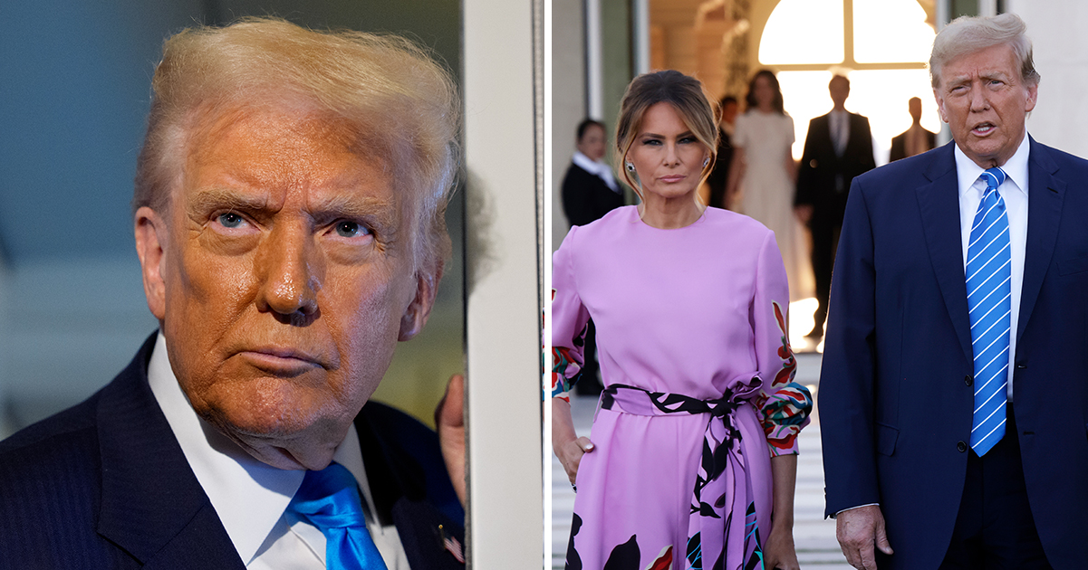 Melania Trump on Donald Trump's bizarre bedtime routine