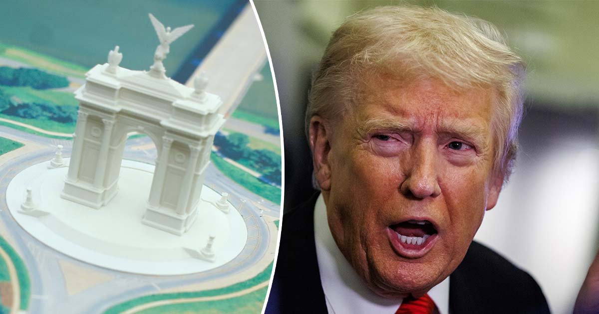 Donald Trump's ‘Arc de Trump’ could cost $100M, sources