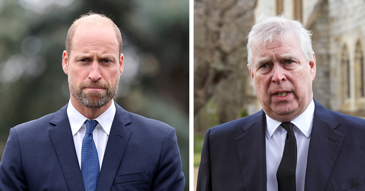 Prince William's response to direct question about Andrew