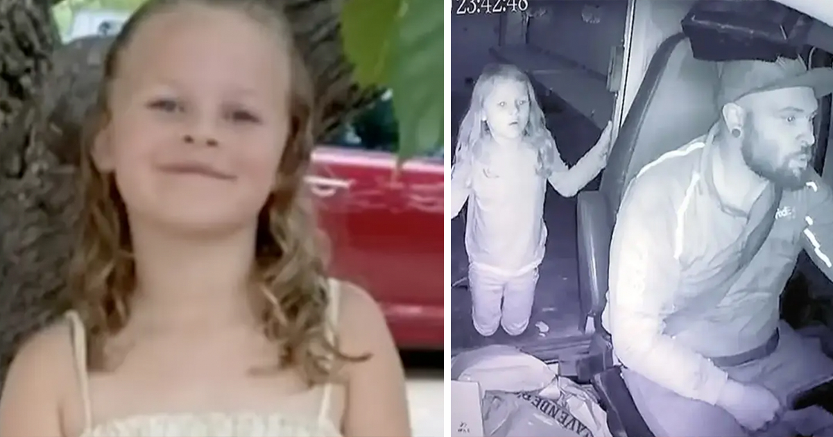 Tragic reason FedEx driver visited girl, 7, before kidnapping her