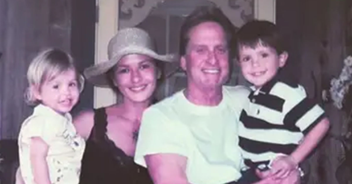 Michael Douglas shares new picture of youngest daughter