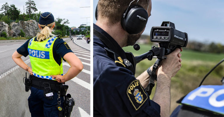 Här tog polisen fast över 1000 fartdårar på bara en vecka – vid skolor ...