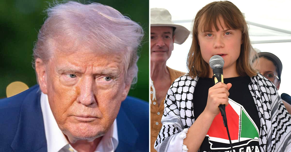 Donald Trumpin sanat Greta Thunbergista: "Kummallinen tyyppi"