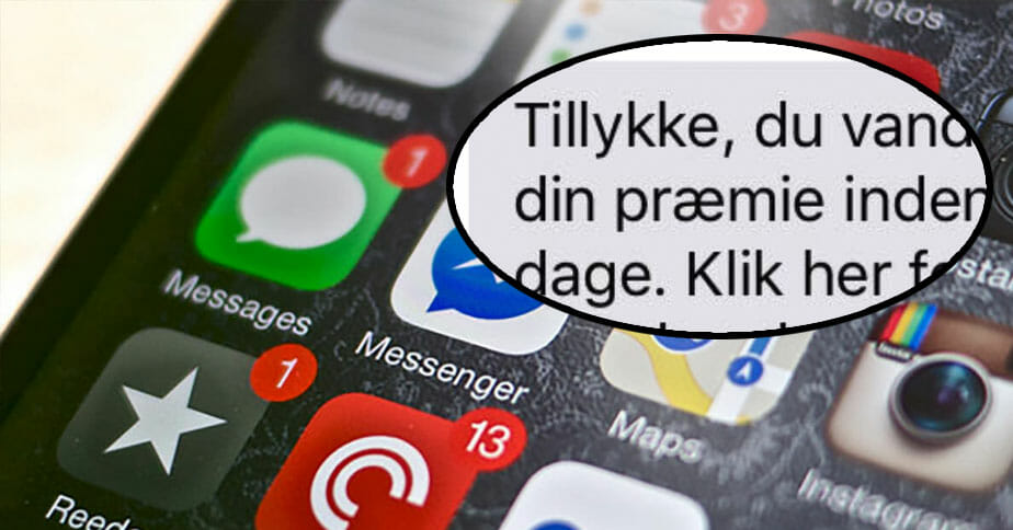Advarsel: Har du modtaget denne besked? Åben den ikke!