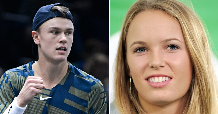 Caroline Wozniacki gør comeback: Her er Holger Runes begejstrede reaktion