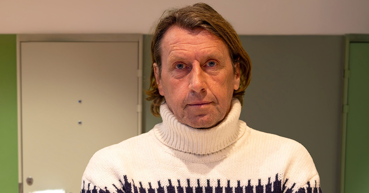 Anders Agger blev bange under 'Indefra'