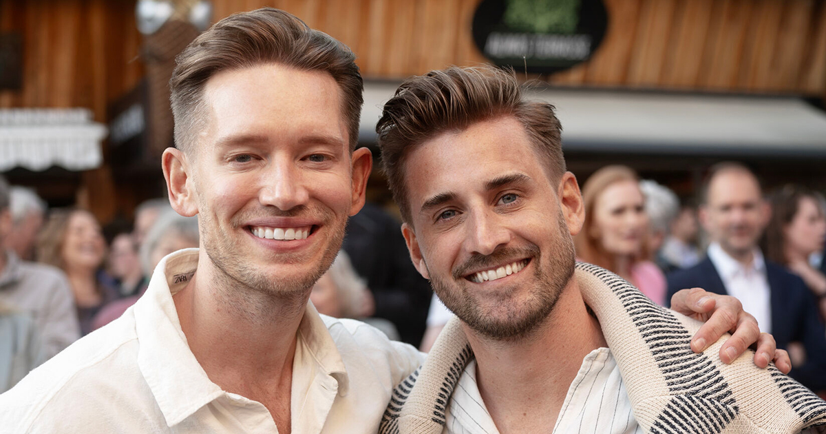 Morten og Frederiks barnedåb havde særlig detalje