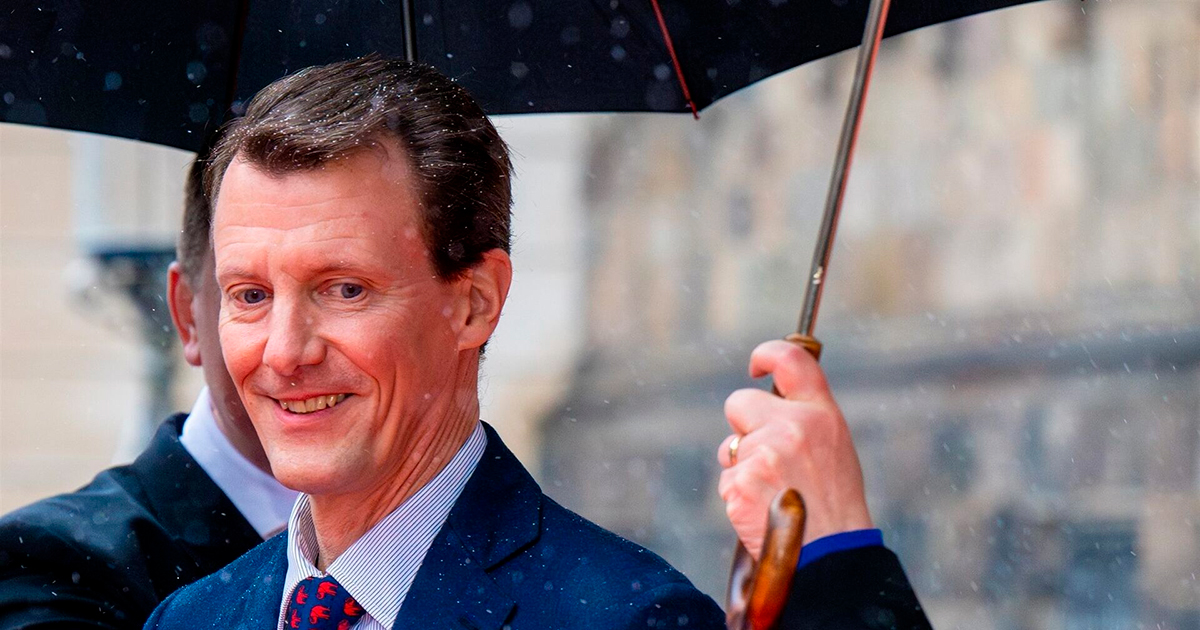 Prins Joachim er på rette sted