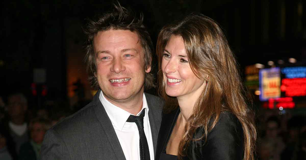 Jamie Oliver hylder hustruen på bryllupsdagen
