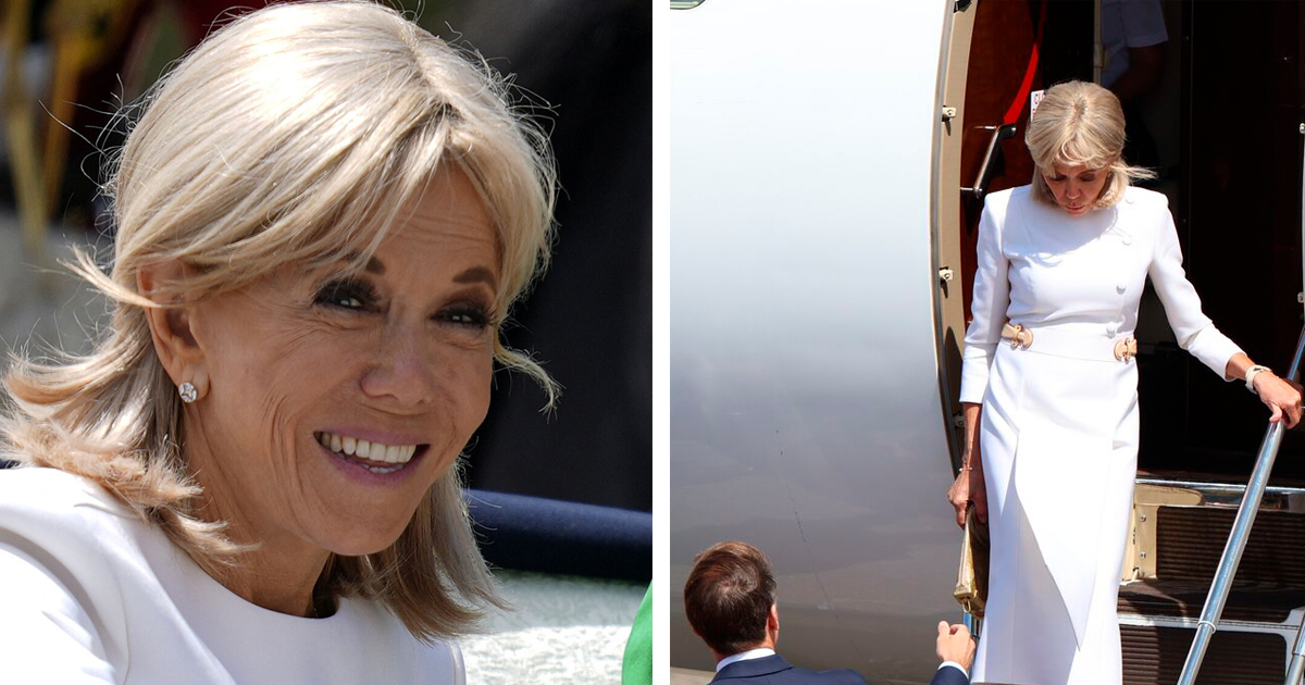 Brigitte Macron satte sin mand i forlegenhed igen
