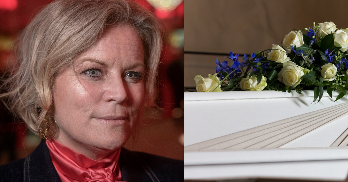 Cecilie Hother i stor sorg efter at have mistet sin far