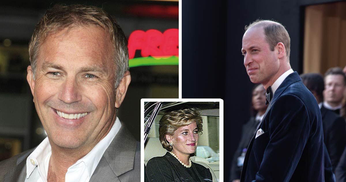 Kevin Costner enthüllt Geständnis von William über Mutter Diana