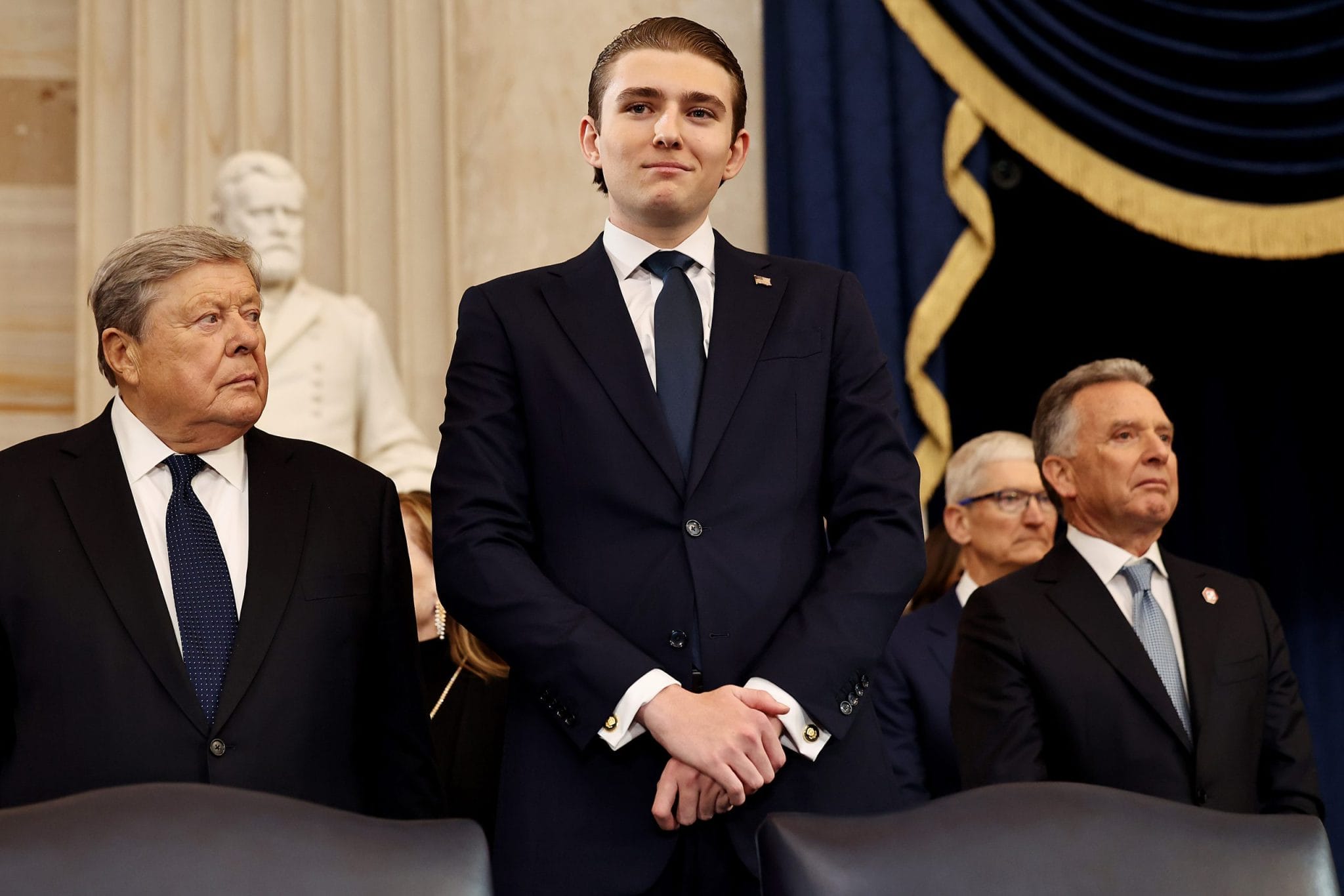 Barron Trump rettete Frau das Leben – rief aus USA Notruf