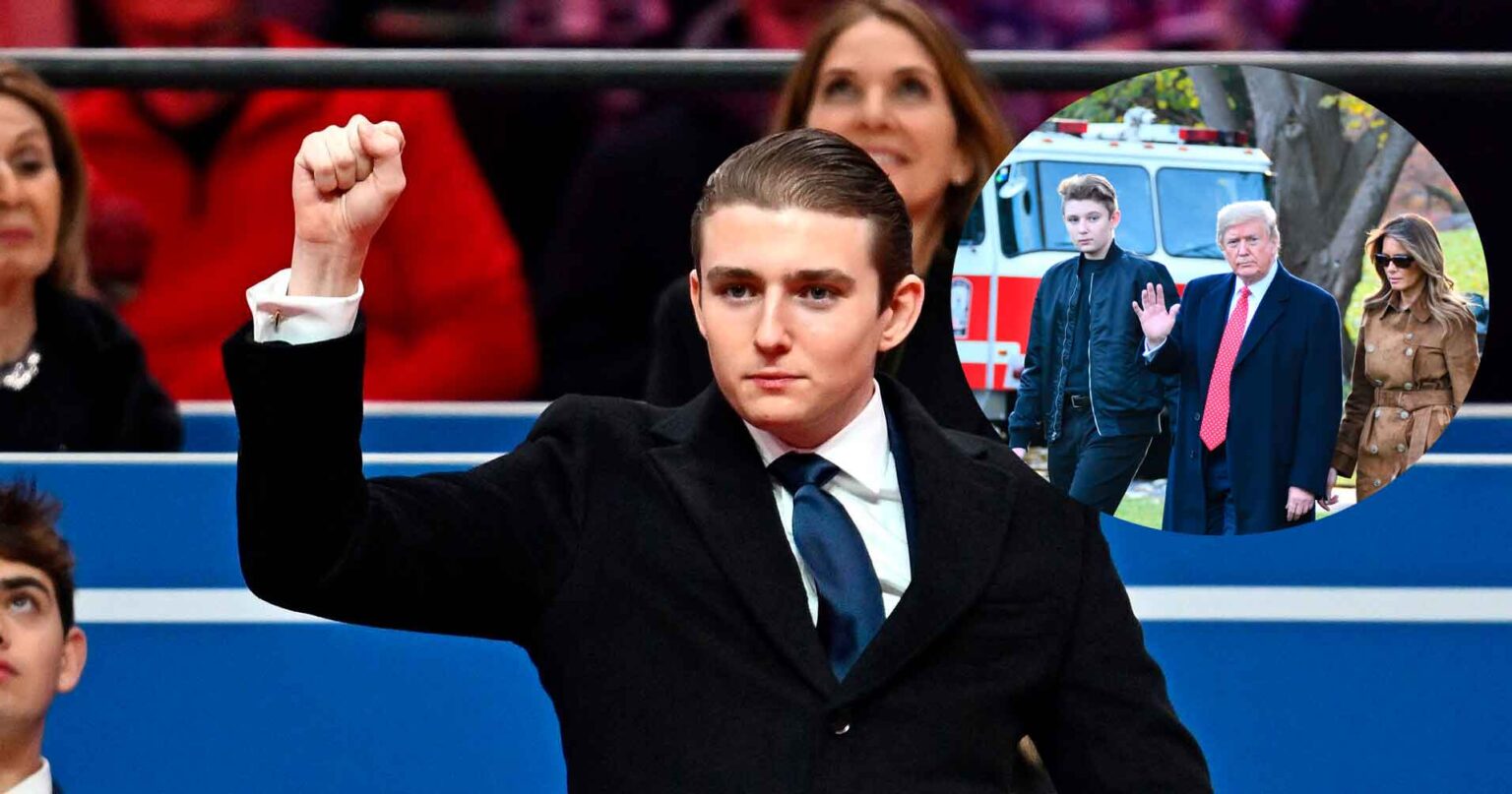 De jongste zoon van Donald Trump, Barron, is uit de schijnwerpers verdwenen