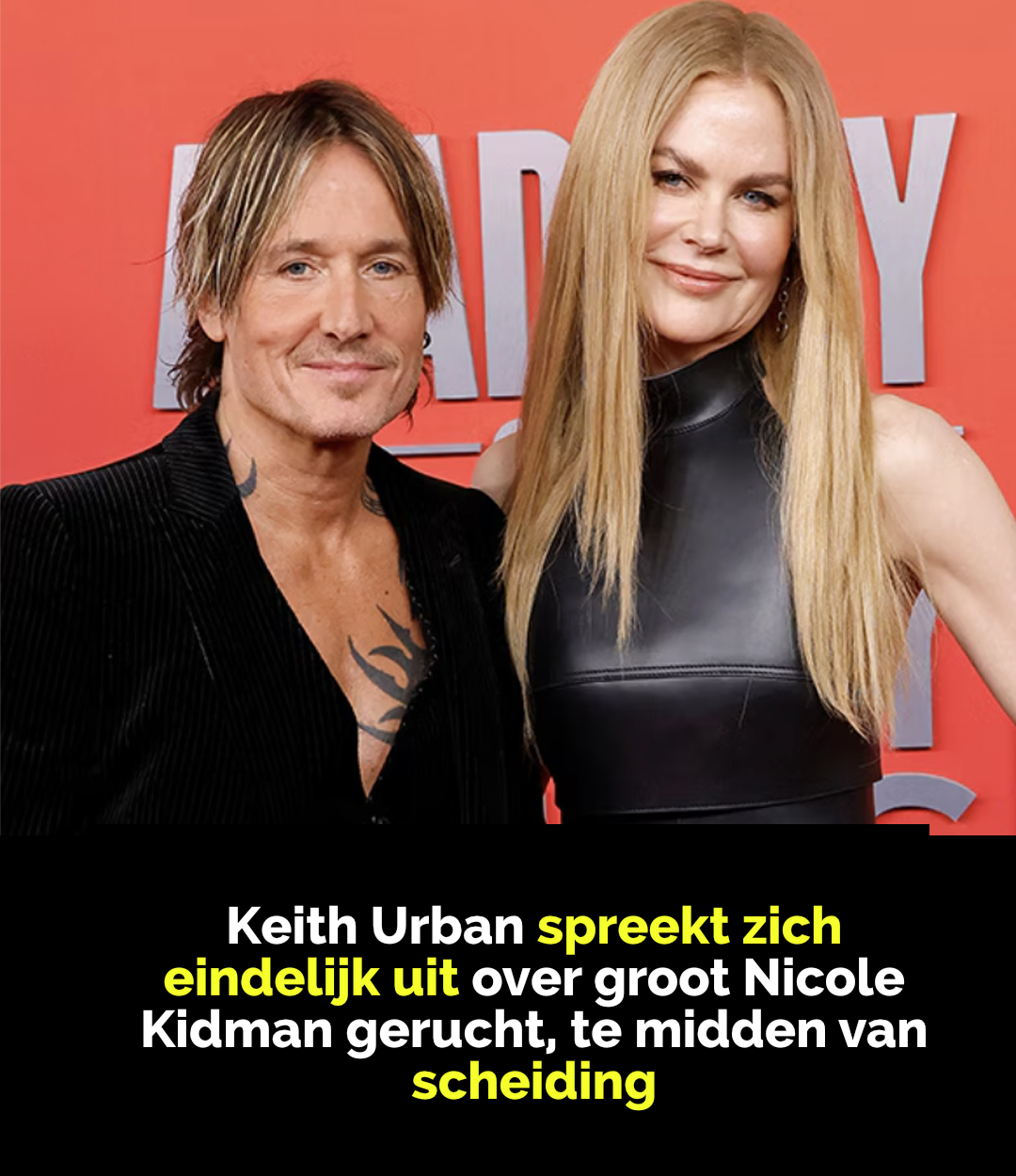 Keith Urban verbreekt eindelijk zijn stilzwijgen over de scheiding van ...